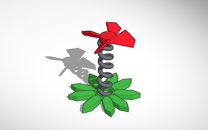 3D design Spring Flower | Tinkercad