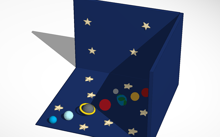 3D design Solar system model | Tinkercad