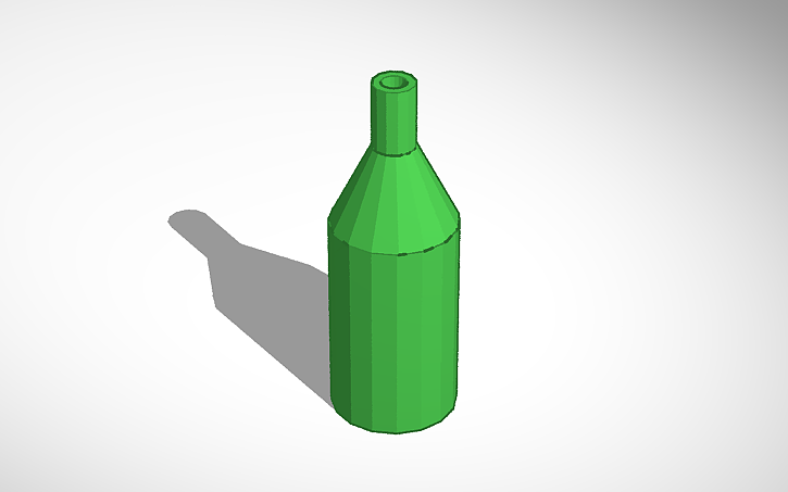 3D design Bottle version 2 | Tinkercad