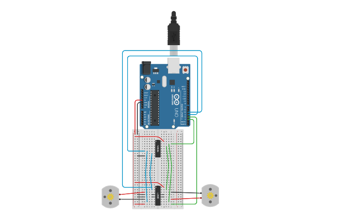 Circuit design Programming Activity 7: Timed movement - Tinkercad Circuit design Programming Activity 7: Timed movement - Tinkercad
