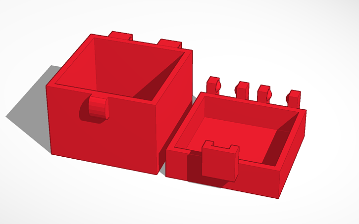 3D design box - Tinkercad