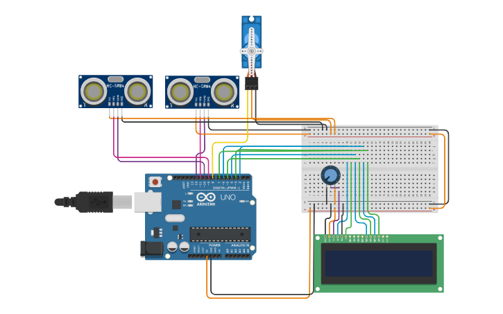 Circuit design Led Circuit | Tinkercad