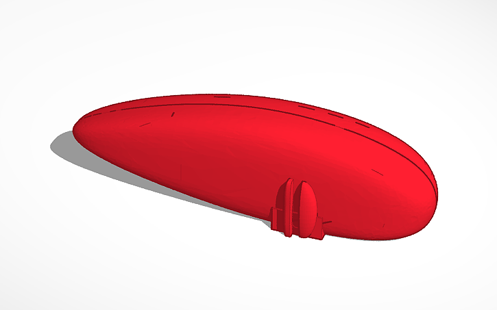 3D design Wheel Pants Nose | Tinkercad