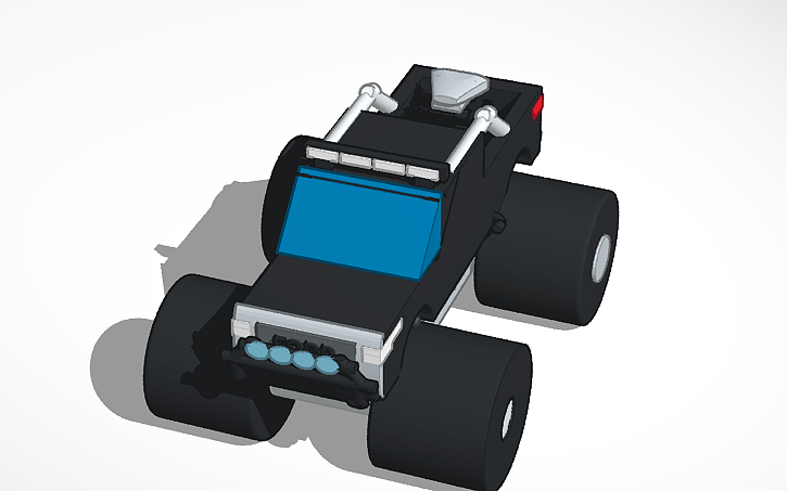 3D design Monster Truck - Tinkercad