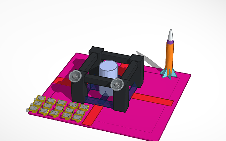3D design Apollo 2022 Moon base - Tinkercad