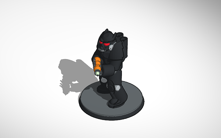 3D design Copy of Version 2 X02 Fallout Advanced Power Armor Enclave ...