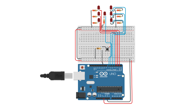 Circuit design dice | Tinkercad