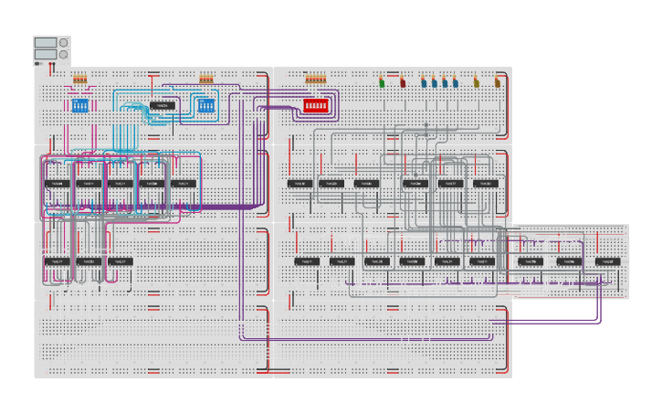 Circuit Design 4 Bit Alu Tinkercad