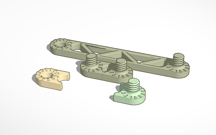 3D design Articulating Arm - Tinkercad