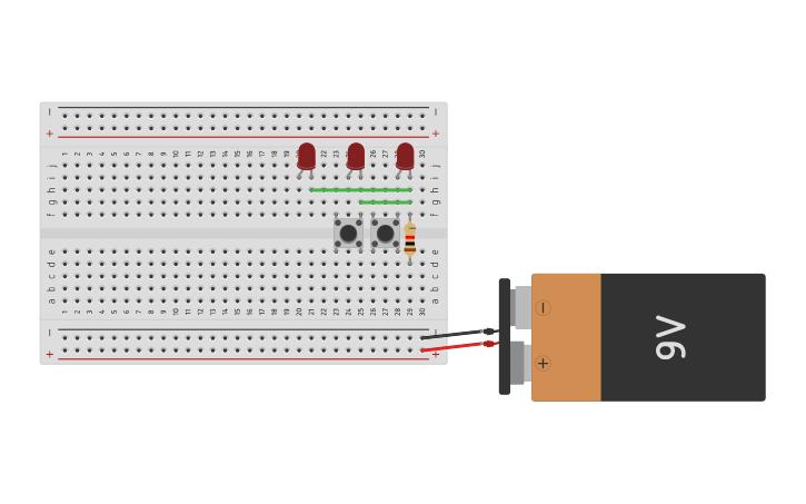 Circuit design Multiple Switch ad LED in a Parallel Circuit - Tinkercad