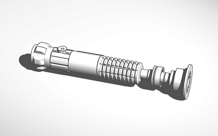3D design Light saber handle - Tinkercad
