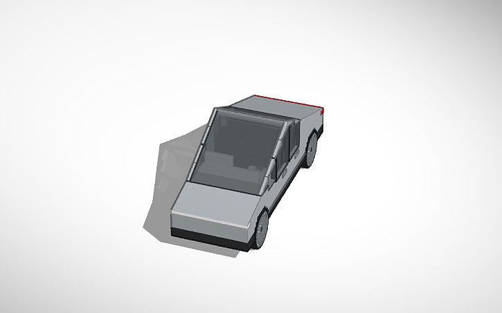 3D design Cybertruck - Tinkercad
