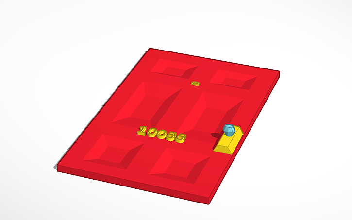 3D design ADF Door - Tinkercad