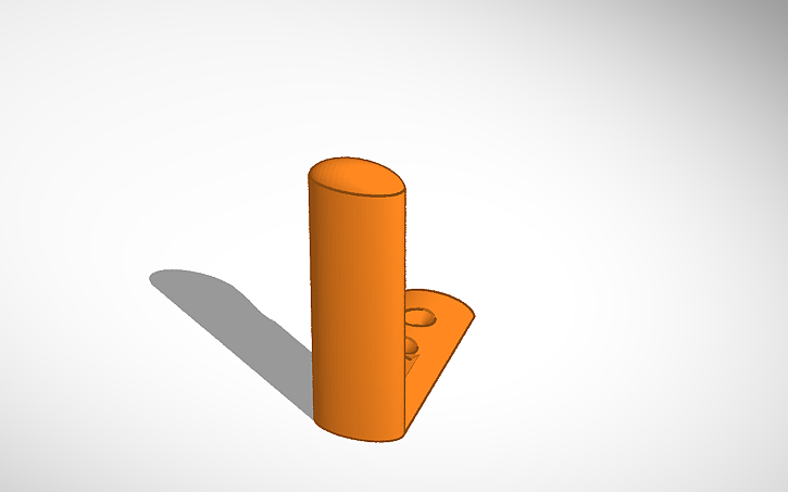 3D design PLA Hanger | Tinkercad