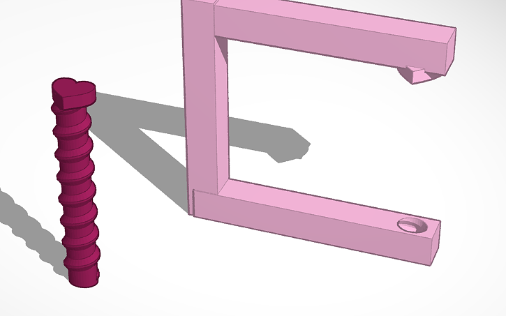 3D design C Clamp - Tinkercad