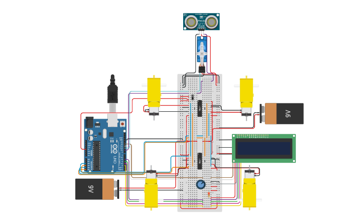 Circuit design Copy of Projet_Arduino - Tinkercad