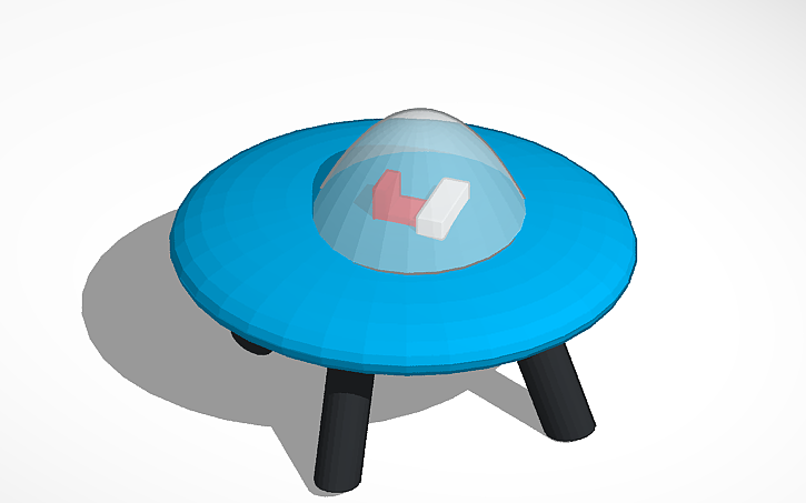 3D design UFO | Tinkercad