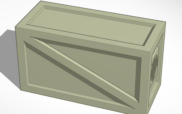 3D design OO Gauge Motorcycle Crates | Tinkercad