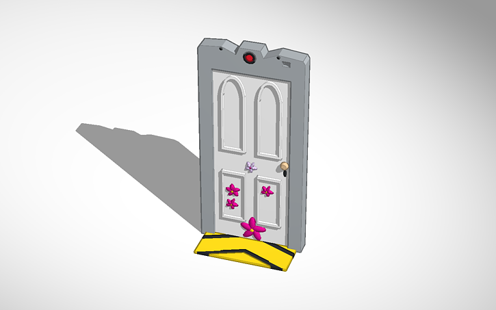 3D design Boo's Door - Tinkercad