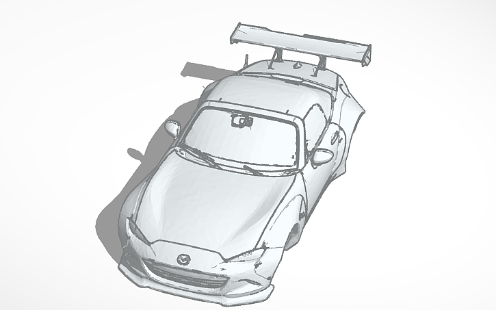 3D design Mazda MX-5 Pandem (UPDATED) - Tinkercad