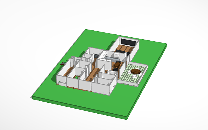 3D design HOUSE | Tinkercad