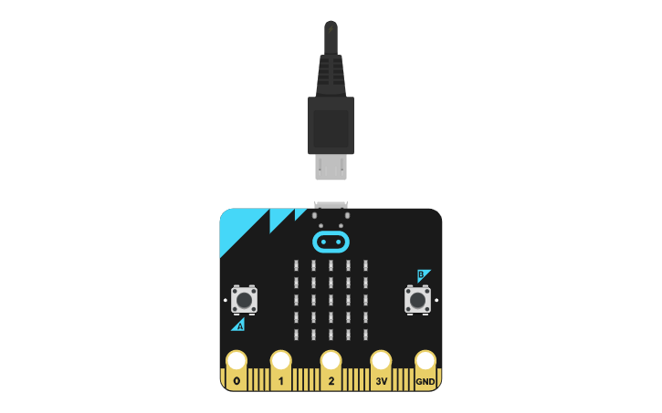 Circuit design micro-bit - Tinkercad