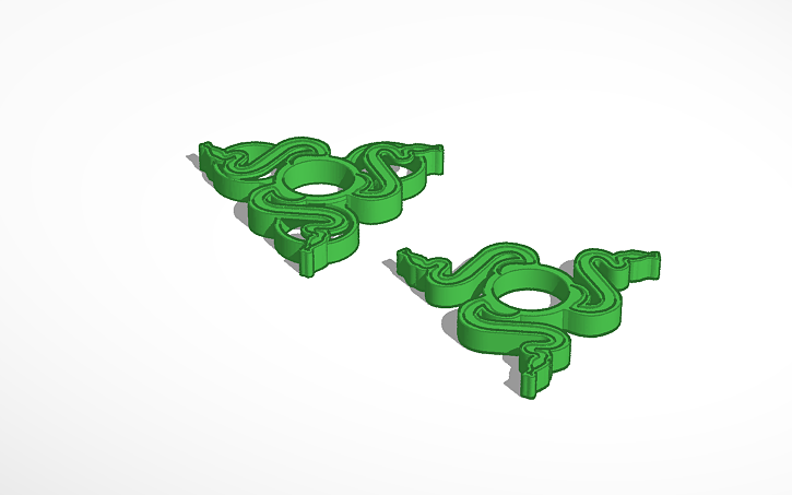 3D design Razor Fidget Spinner | Tinkercad
