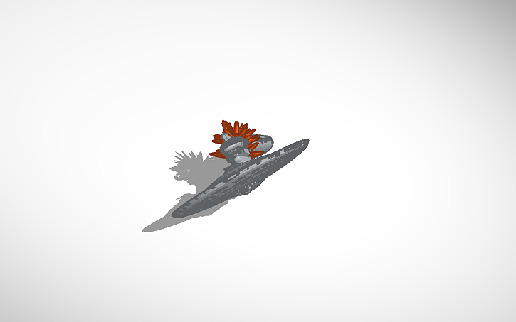 3D design Freedom Class Starship - Tinkercad