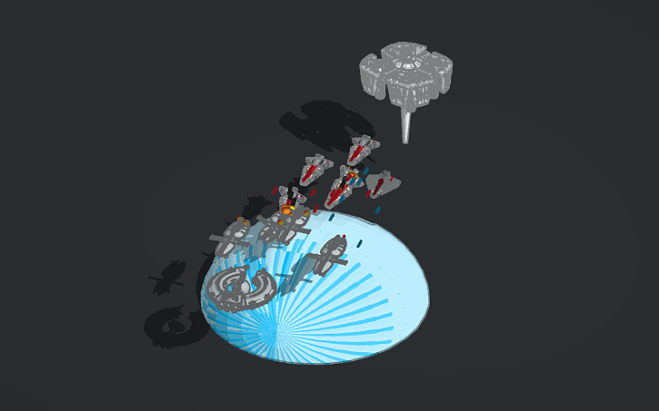 3D design Battle Over Ord Cestus | Tinkercad