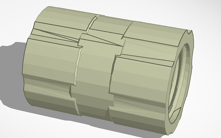 3D design Female To Female Hose Adapter - Tinkercad