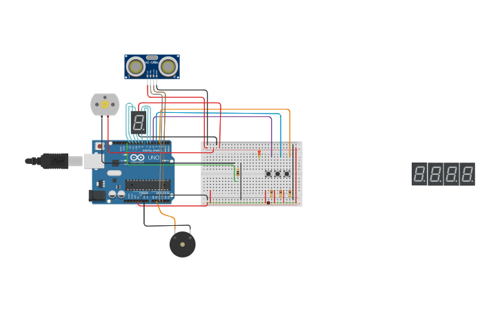 Circuit design Copy of elevator - Tinkercad Circuit design Copy of elevator - Tinkercad