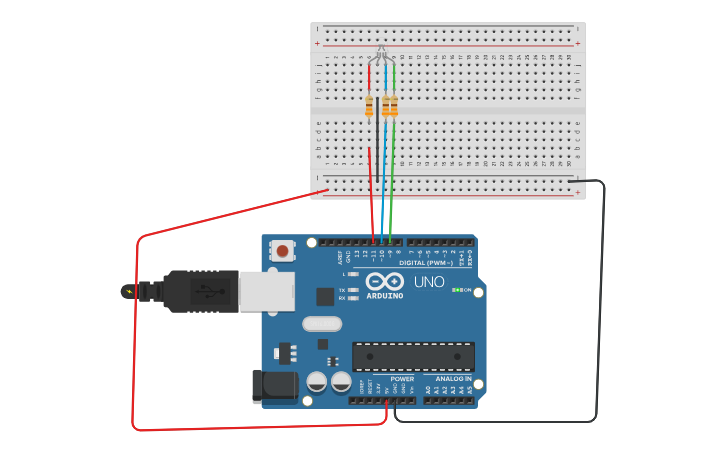 Circuit Design Ex 2 Lab5 Tinkercad