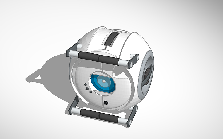3D design Wheatley core - Tinkercad