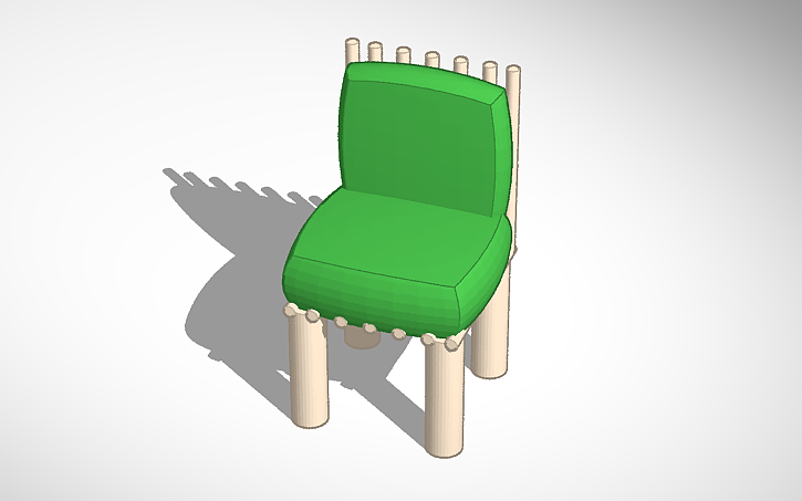 3D design Chair | Tinkercad