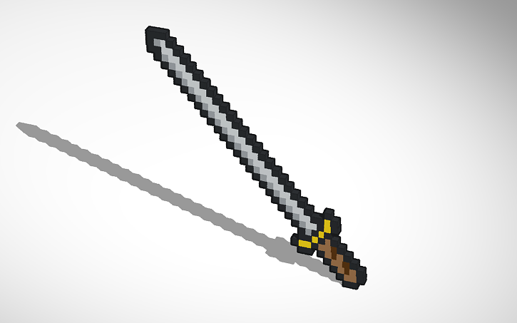 3D design katana - Tinkercad