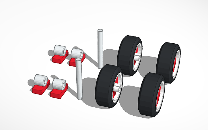 3D design Car Wheel - Tinkercad