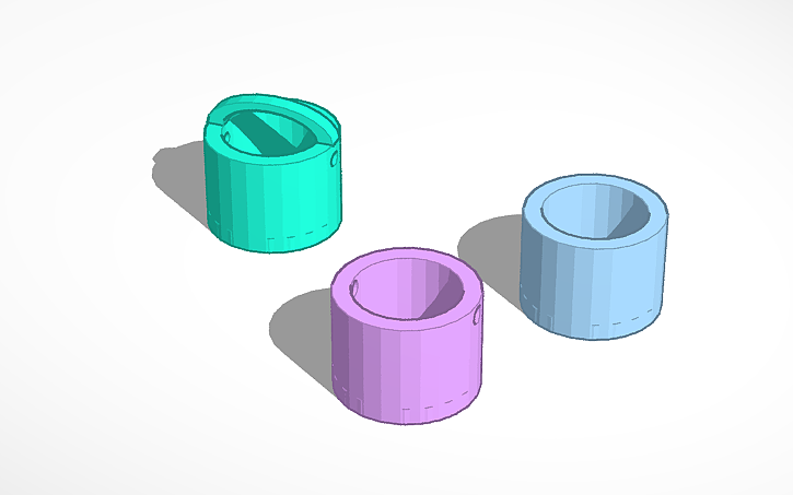 3D design Bucket Simple Machines - Tinkercad