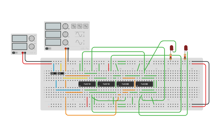 Circuit Design Asynchronous Jk Flip Flop Tinkercad