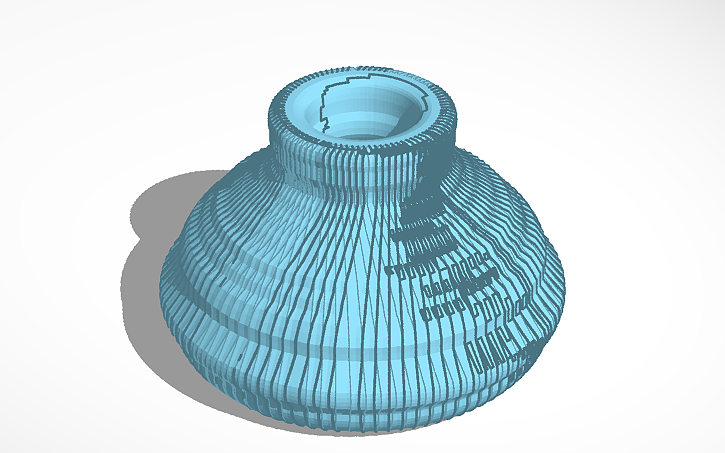 3D design small vase | Tinkercad