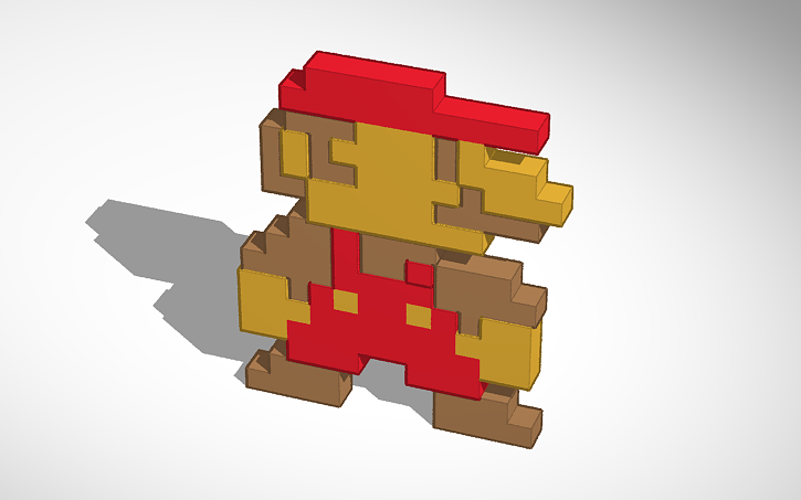 3D design Mario | Tinkercad