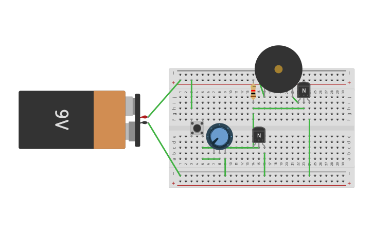 Circuit design Trip wire | Tinkercad
