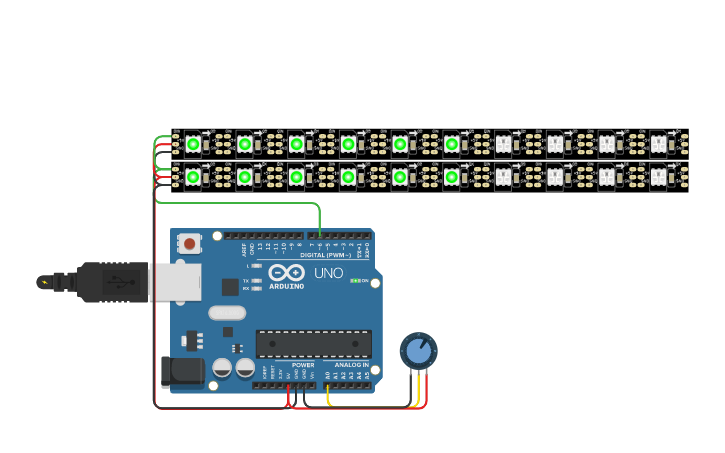 Circuit design 聲音 音量控制 - Tinkercad