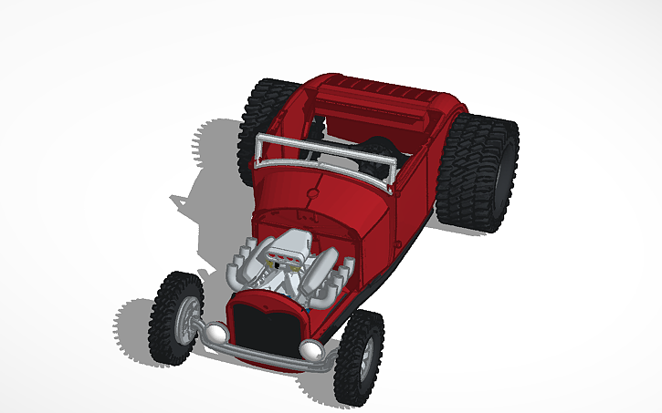 3D design The Hemi Hot Rod | Tinkercad