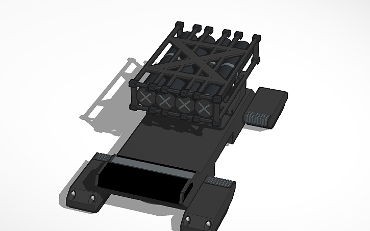 3D design LSV-000AH Anti-Shipping Tracked Platform - Tinkercad