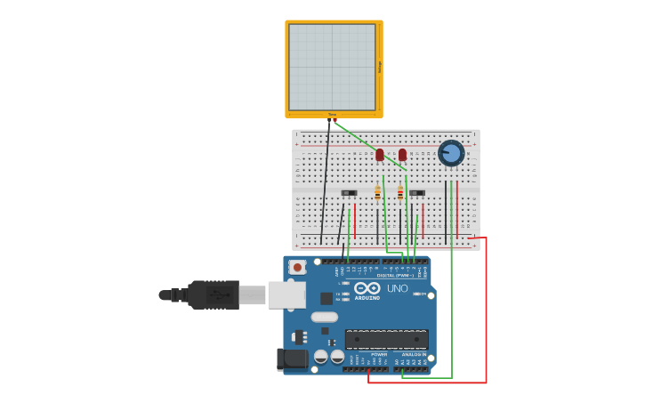 Circuit design Automatic_light_beam_control | Tinkercad