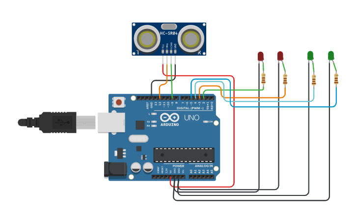 Circuit design condicional | Tinkercad