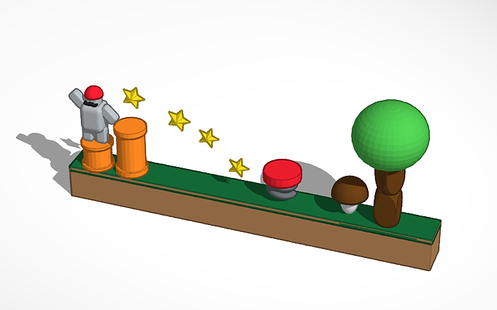 3D design 2D in 3D | Tinkercad