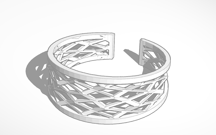 3D design Bracelet / צמיד | Tinkercad