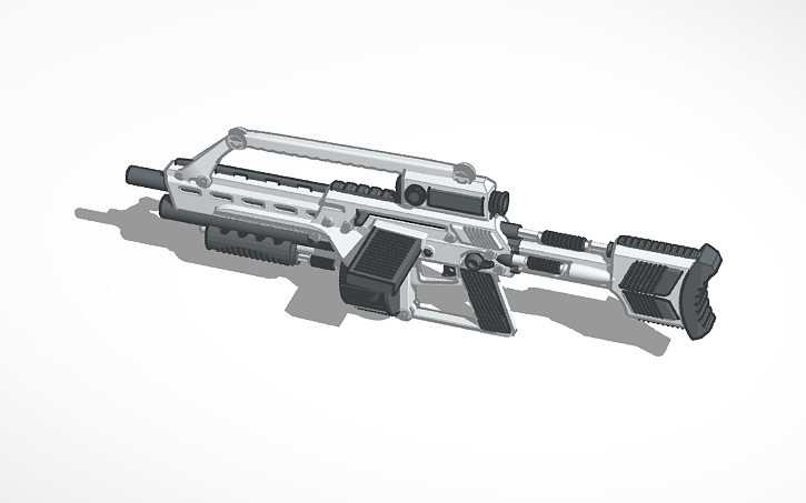 3D design GDSTAR-X1A "Gemini" Dual-munission Sci-fi Tactical Assault ...