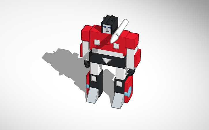3D design Transformers Sideswipe - Tinkercad